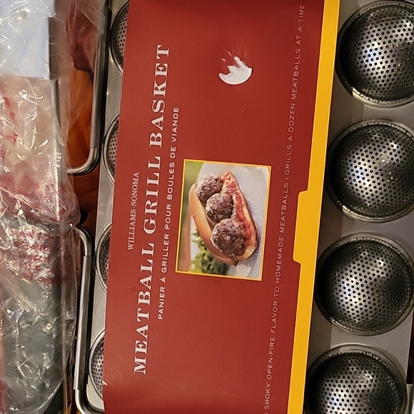 Williams Sonoma | Kitchen | Meatball Grill Basket | Poshmark